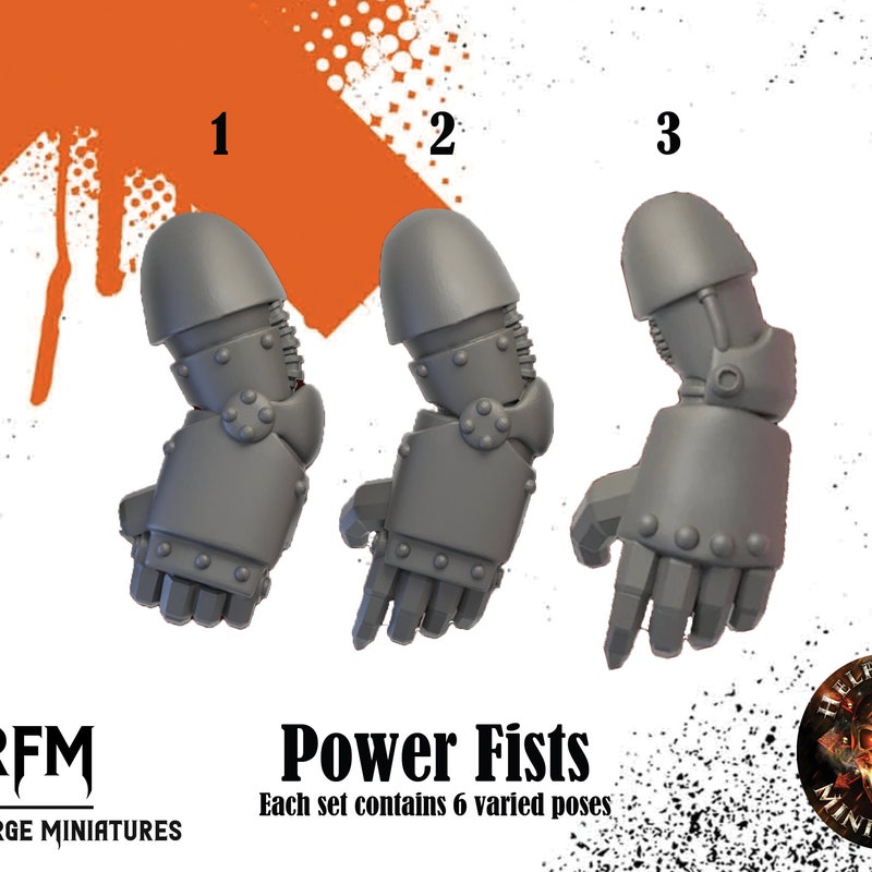 Left Power Fist - Etsy