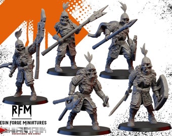 Melee Specter Undead Skeleton Ghost Monster Forgotten Maze 28mm ...