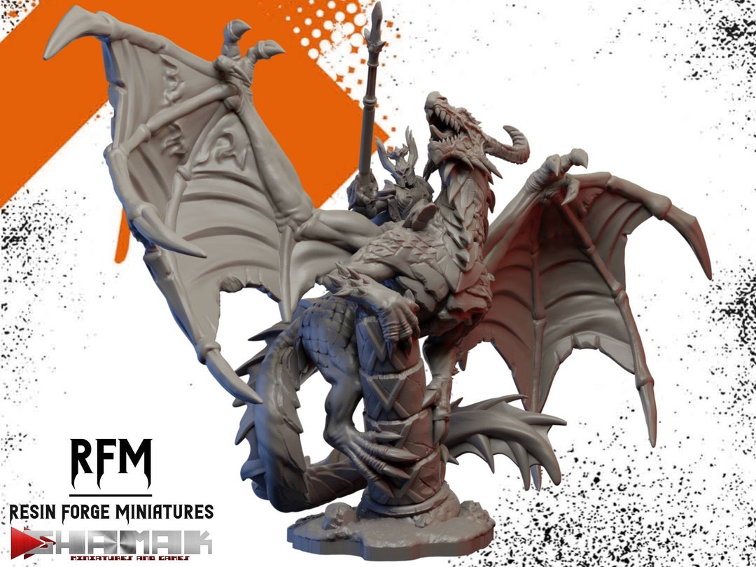 High Elf on Dragon by Ghamak - Etsy