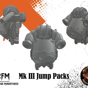 Legion Jump Packs - Helforged Miniatures - Etsy