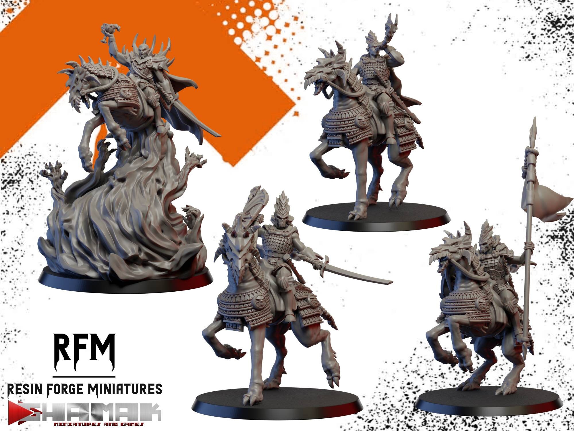 Blood Cavalry Knight Riders Squad of the Undead by Ghamak - Etsy