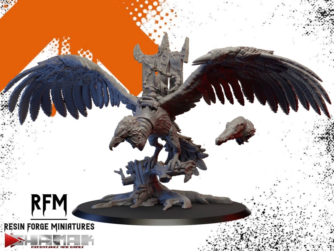 Orc Vulture Rider by Ghamak | Fantasy Orks - Etsy