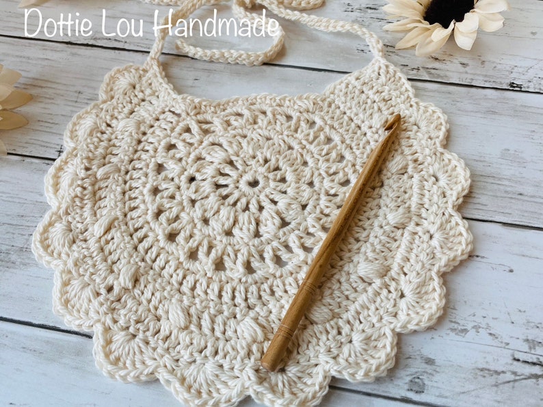 Vintage Baby Bib Crochet Pattern - Etsy