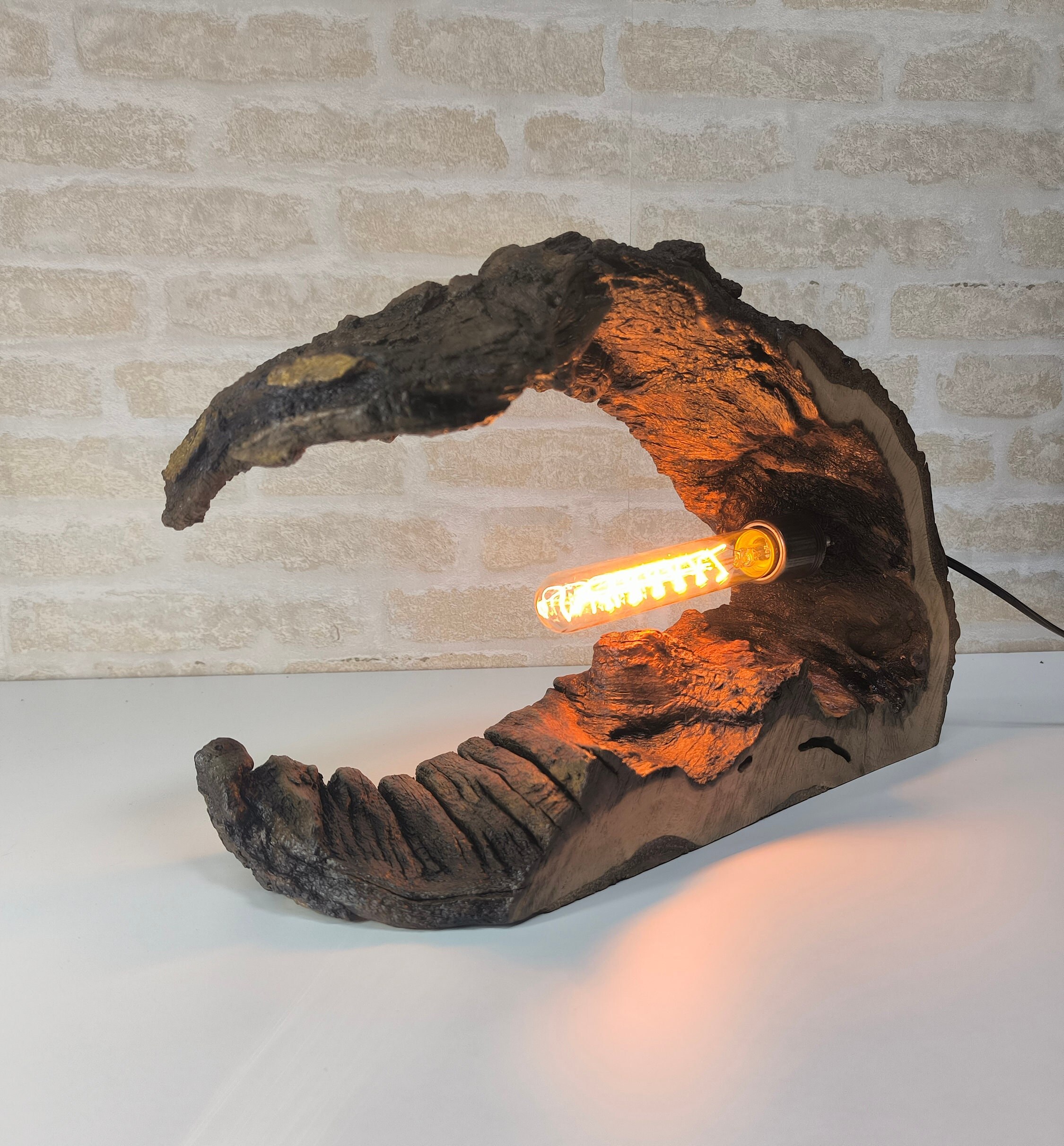 Retro Vintage Design Modern Light Fixture / Crocodile Mouth Lamp ...