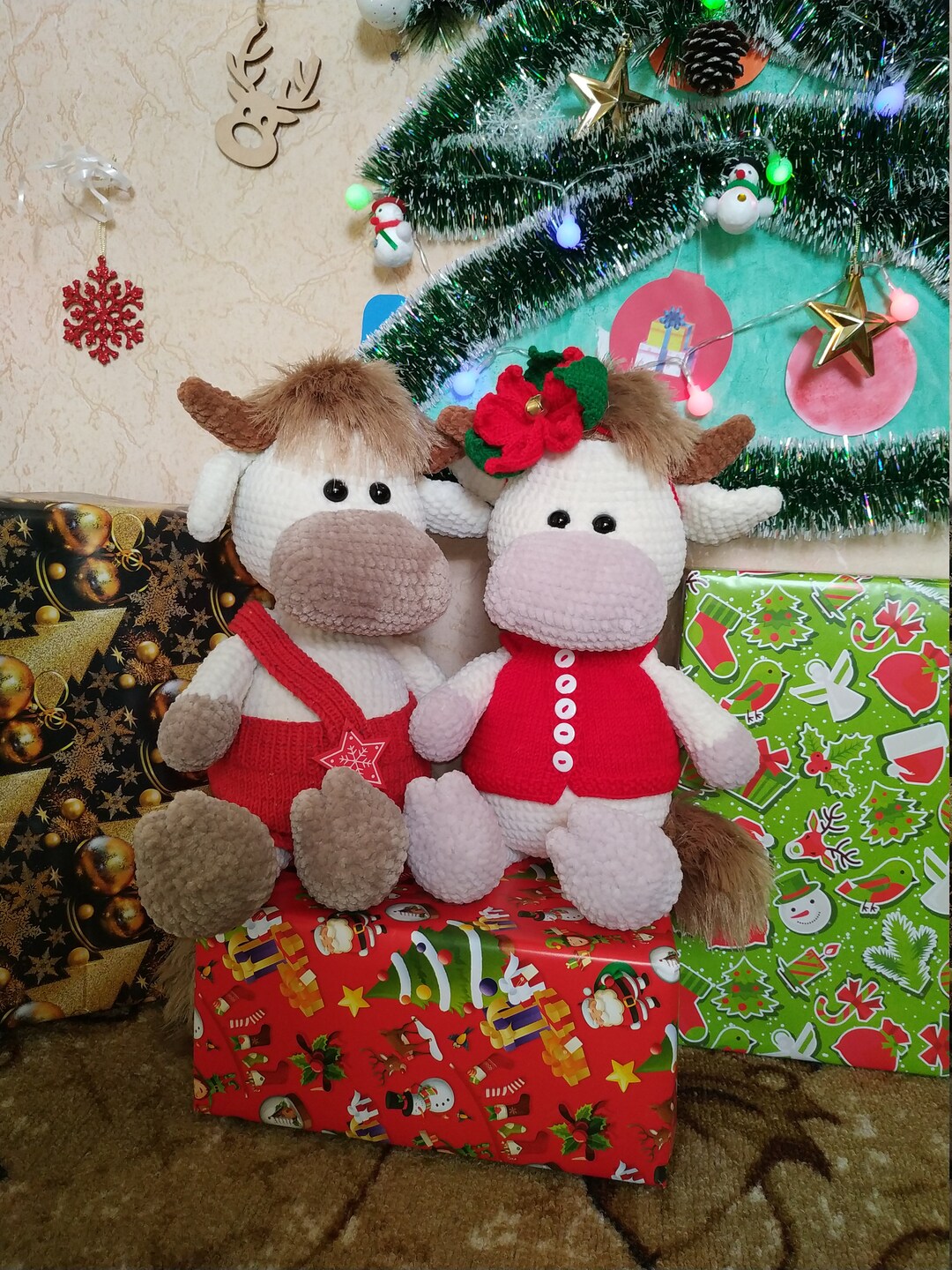 Handmade Soft Toy Bull a Symbol of 2021 - Etsy