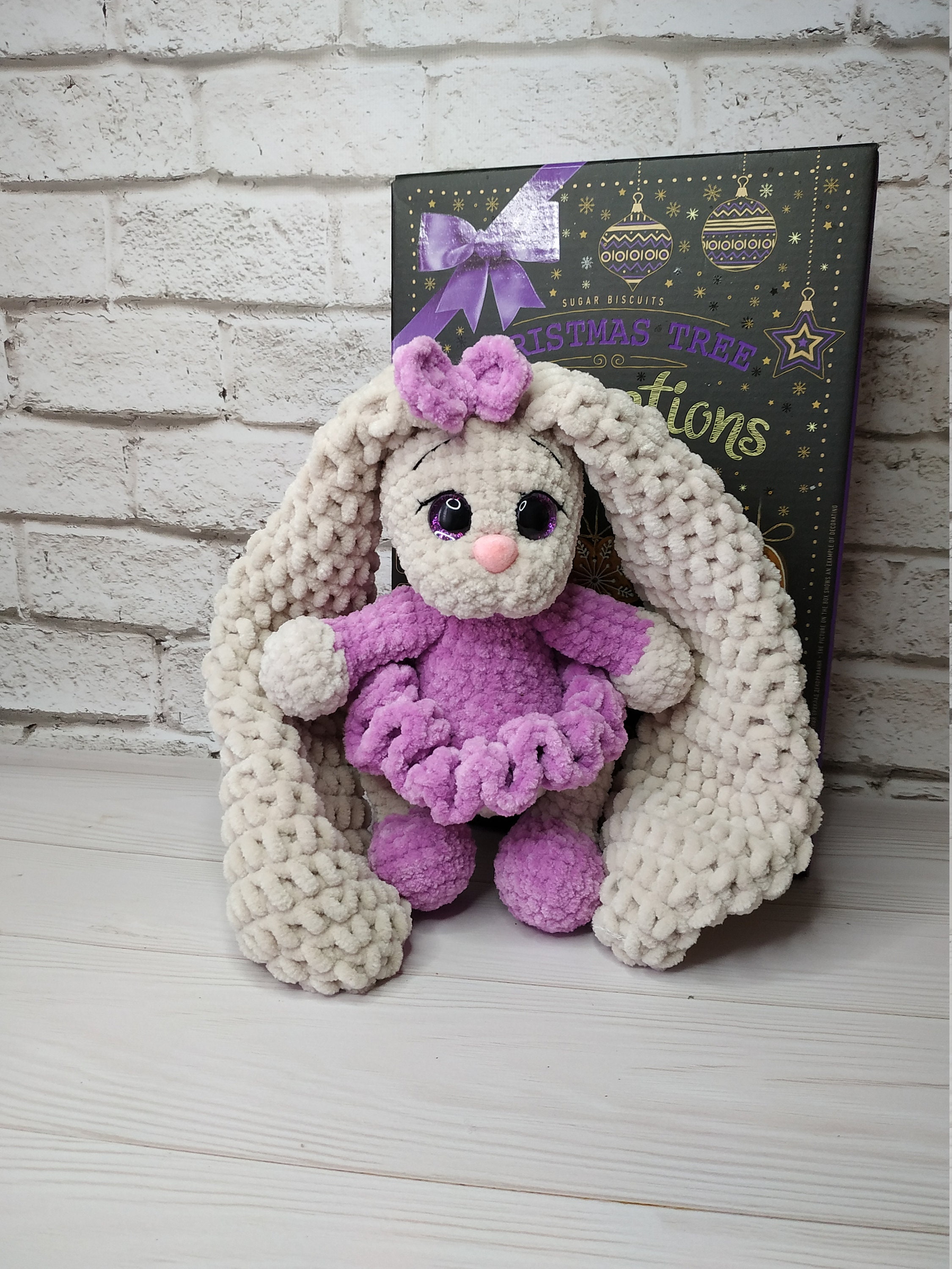 Handmade Plush Bunny - Etsy