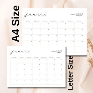 2025 Kalender Deutsch Kalender Kalender 2025 Deutschland Annual ...