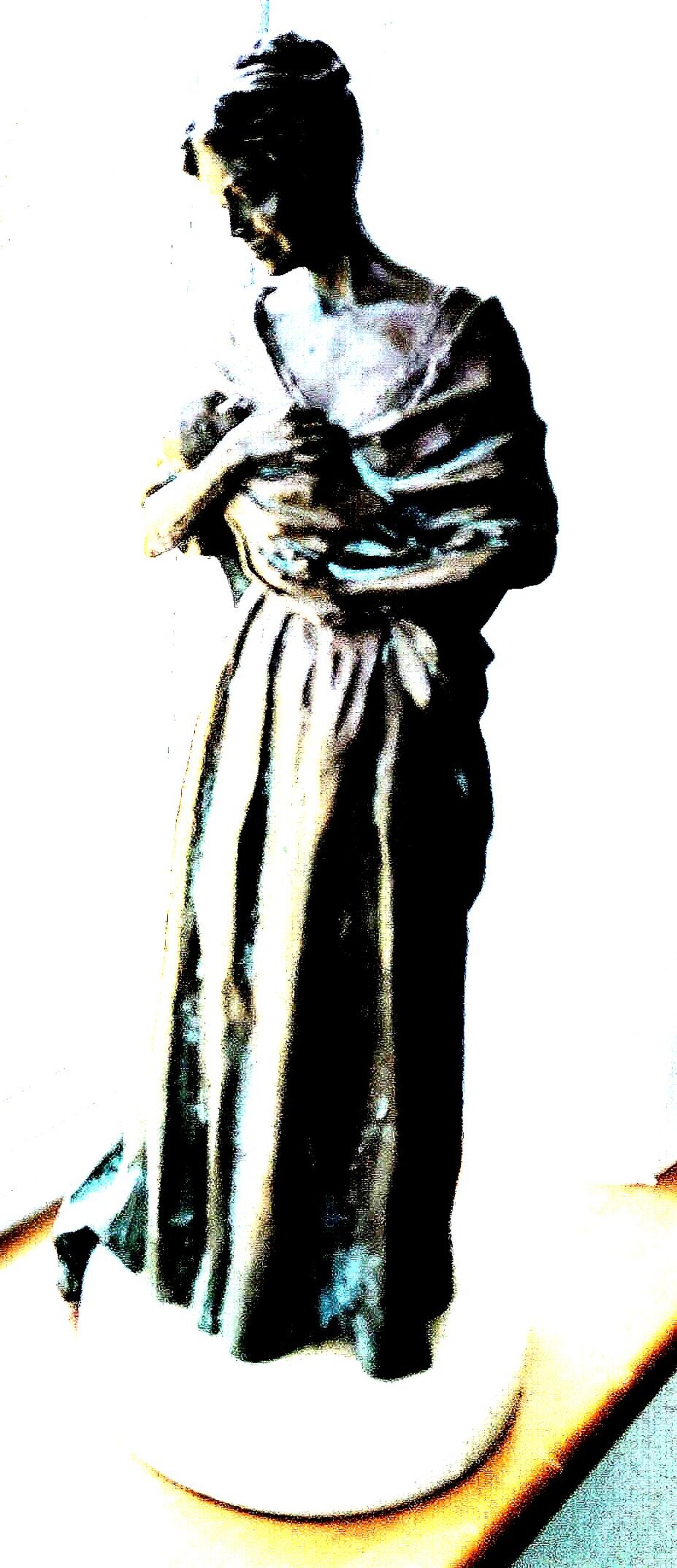 Rare Bronze Mother and Infant Statue by Deborah Copenhaver Fellows ...