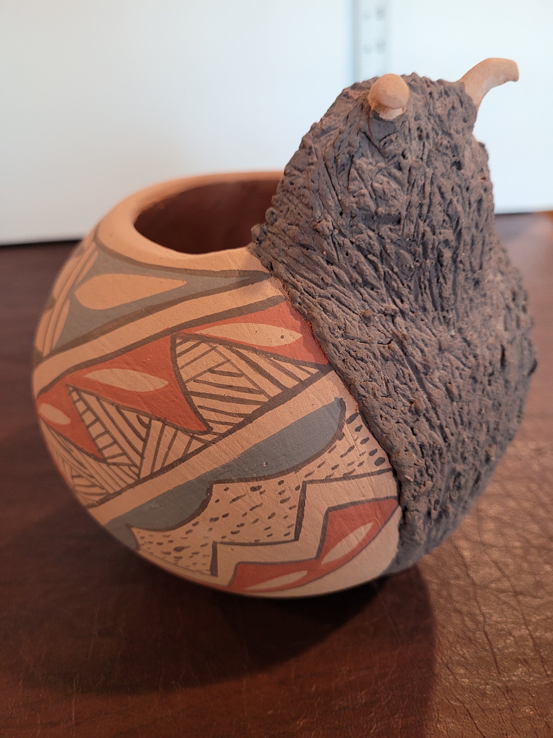 Unique Vintage Signed Chinana Jemez Native American Pottery Jar; - Etsy