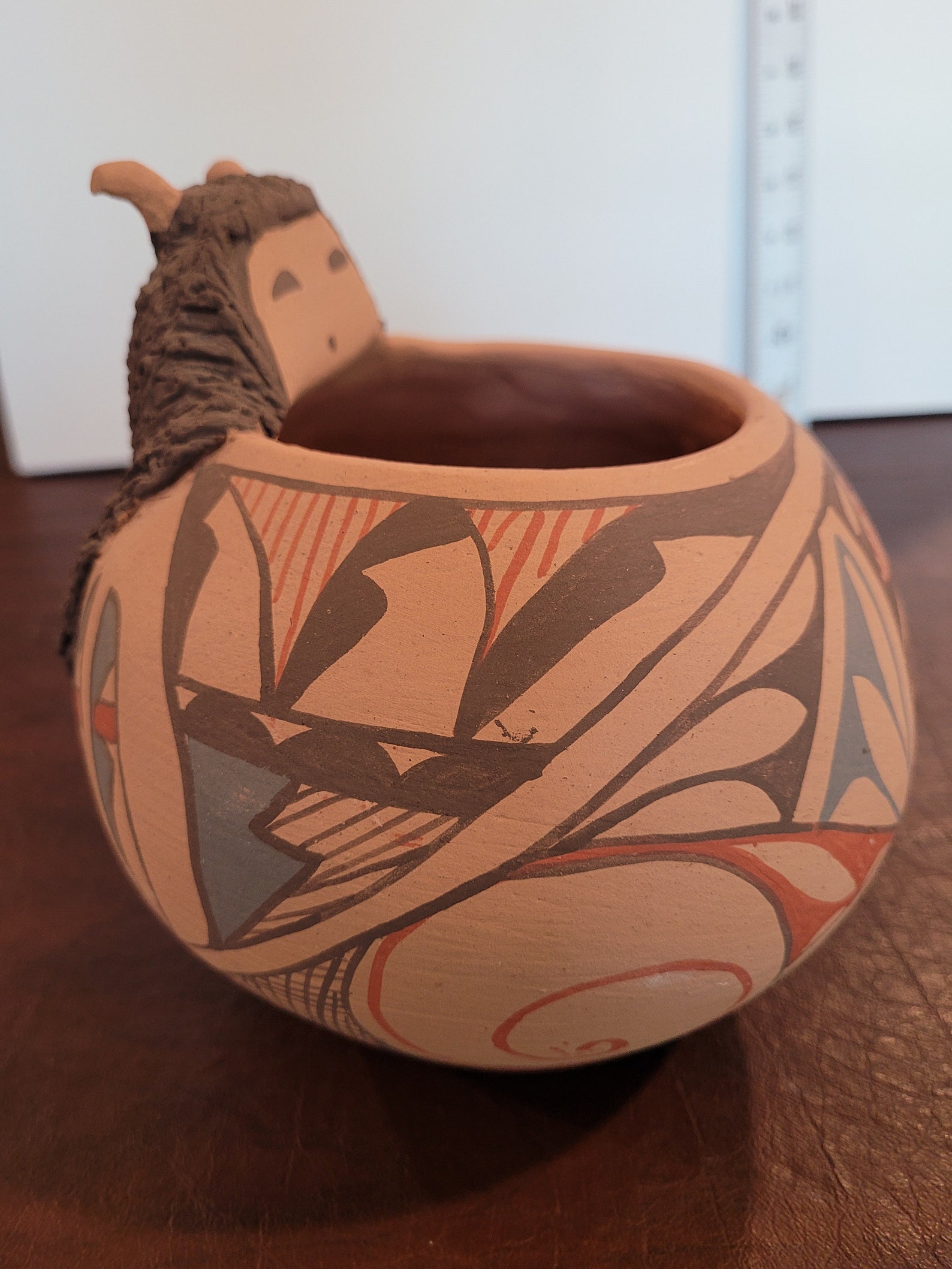 Unique Vintage Signed Chinana Jemez Native American Pottery Jar; - Etsy