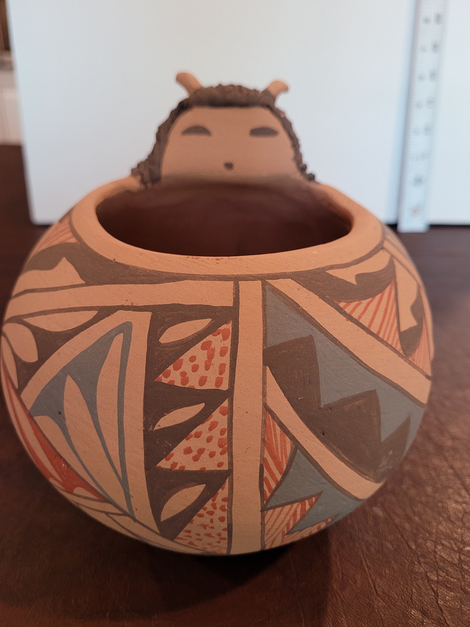 Unique Vintage Signed Chinana Jemez Native American Pottery Jar; - Etsy