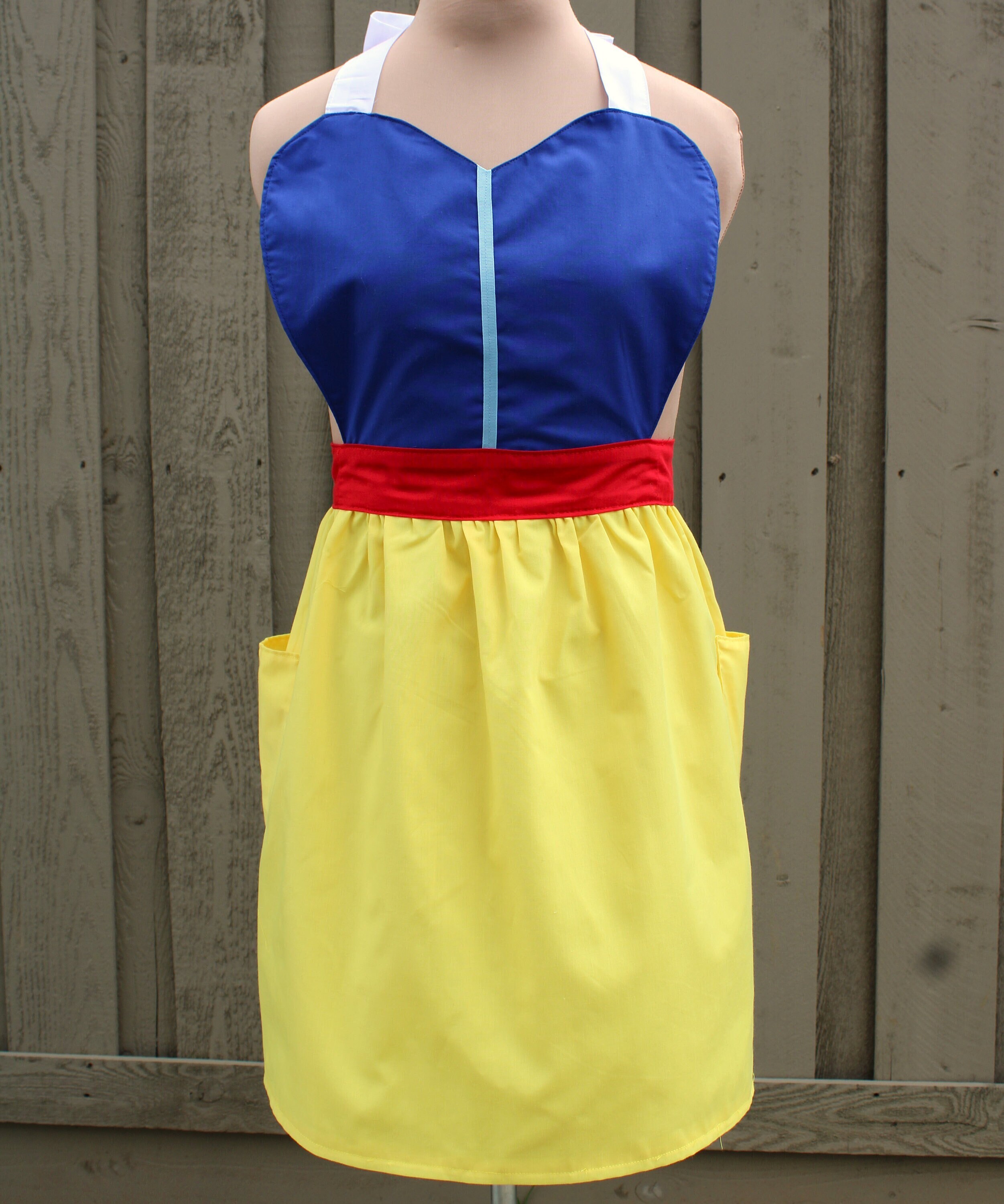 Snow White Costume Apron Women's Princess Cosplay Dress - Etsy