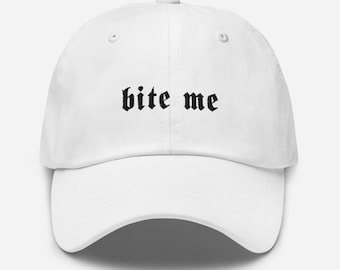 Bite Me Hat - Etsy