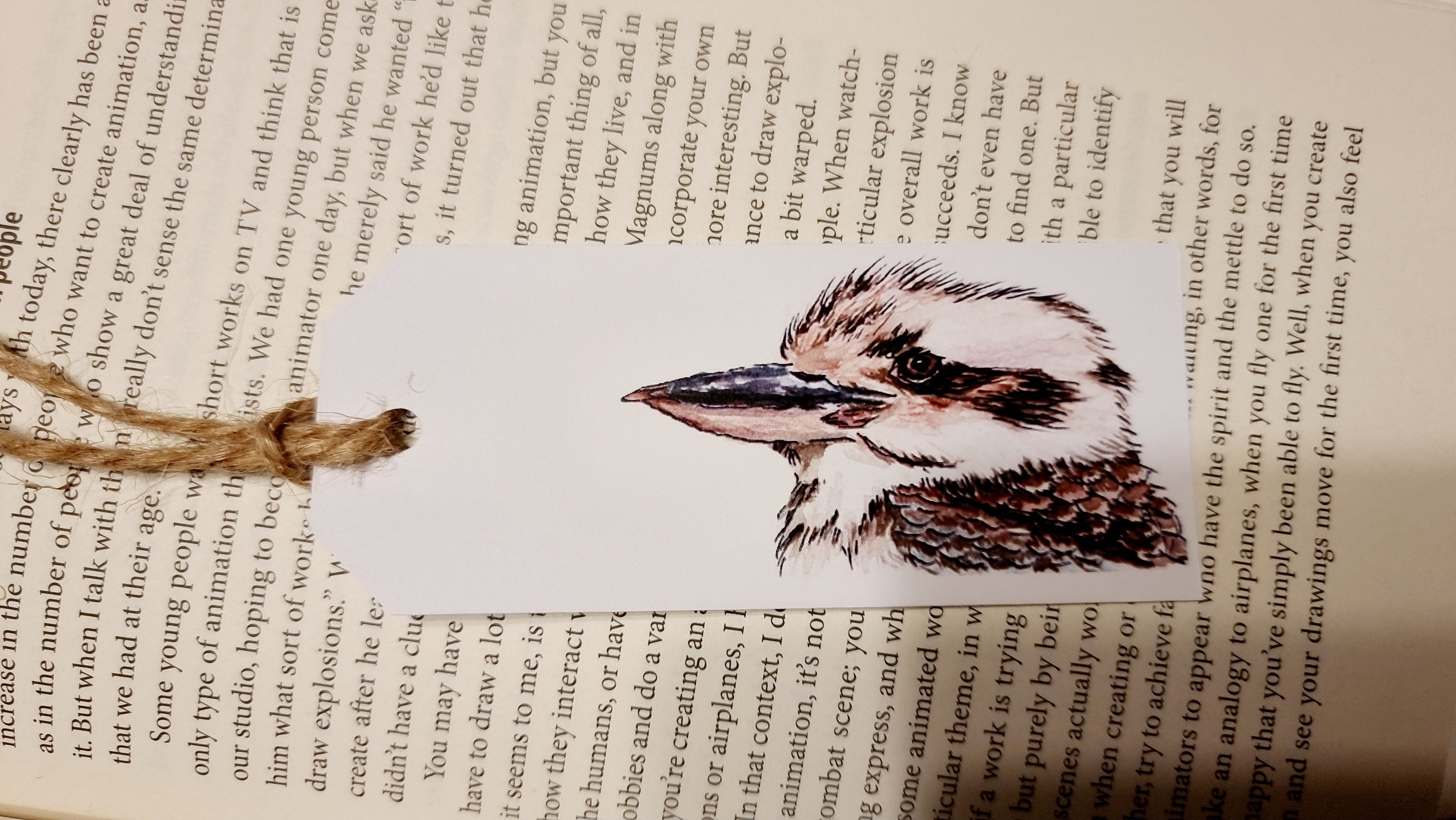 Australian native bird bookmarks | Etsy