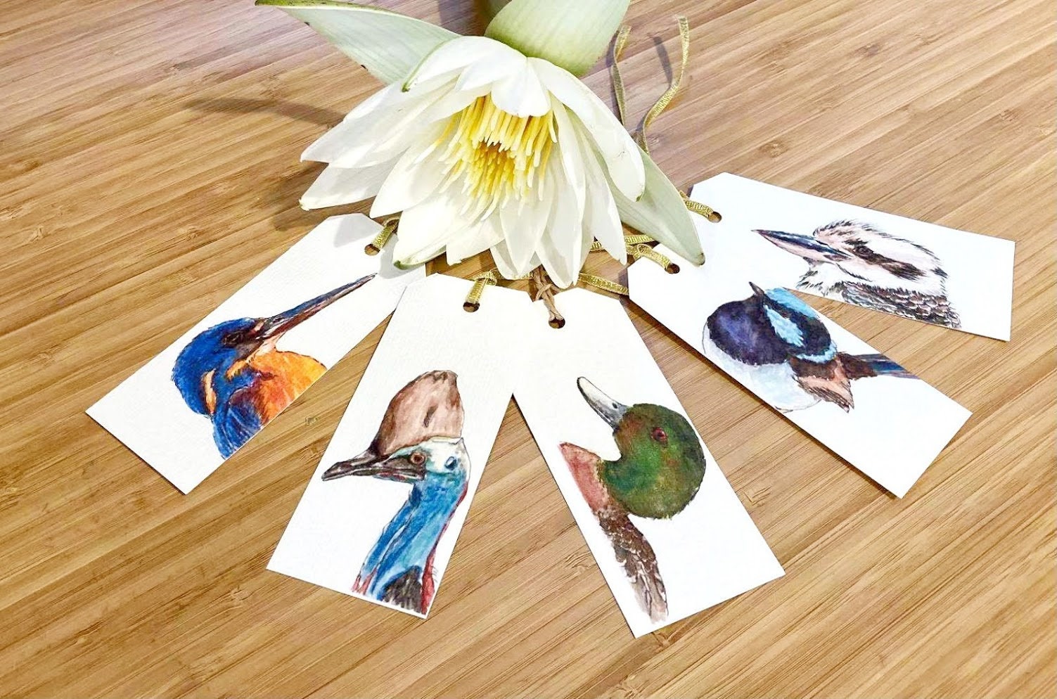 Australian Native Bird Bookmarks - Etsy UK
