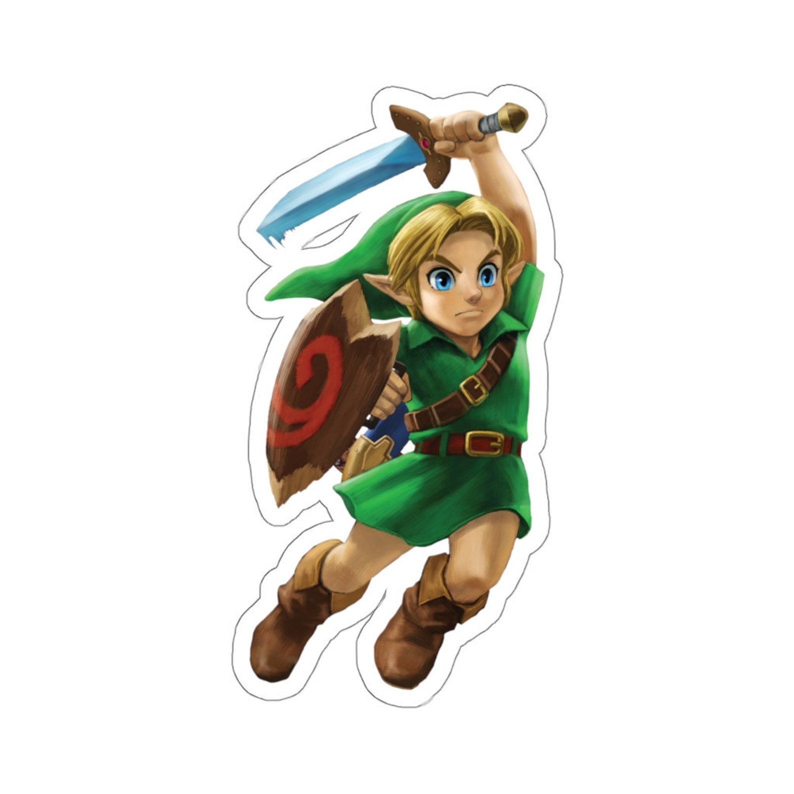 Young Link Legend of Zelda Super Smash Bros Ultimate Nintendo - Etsy