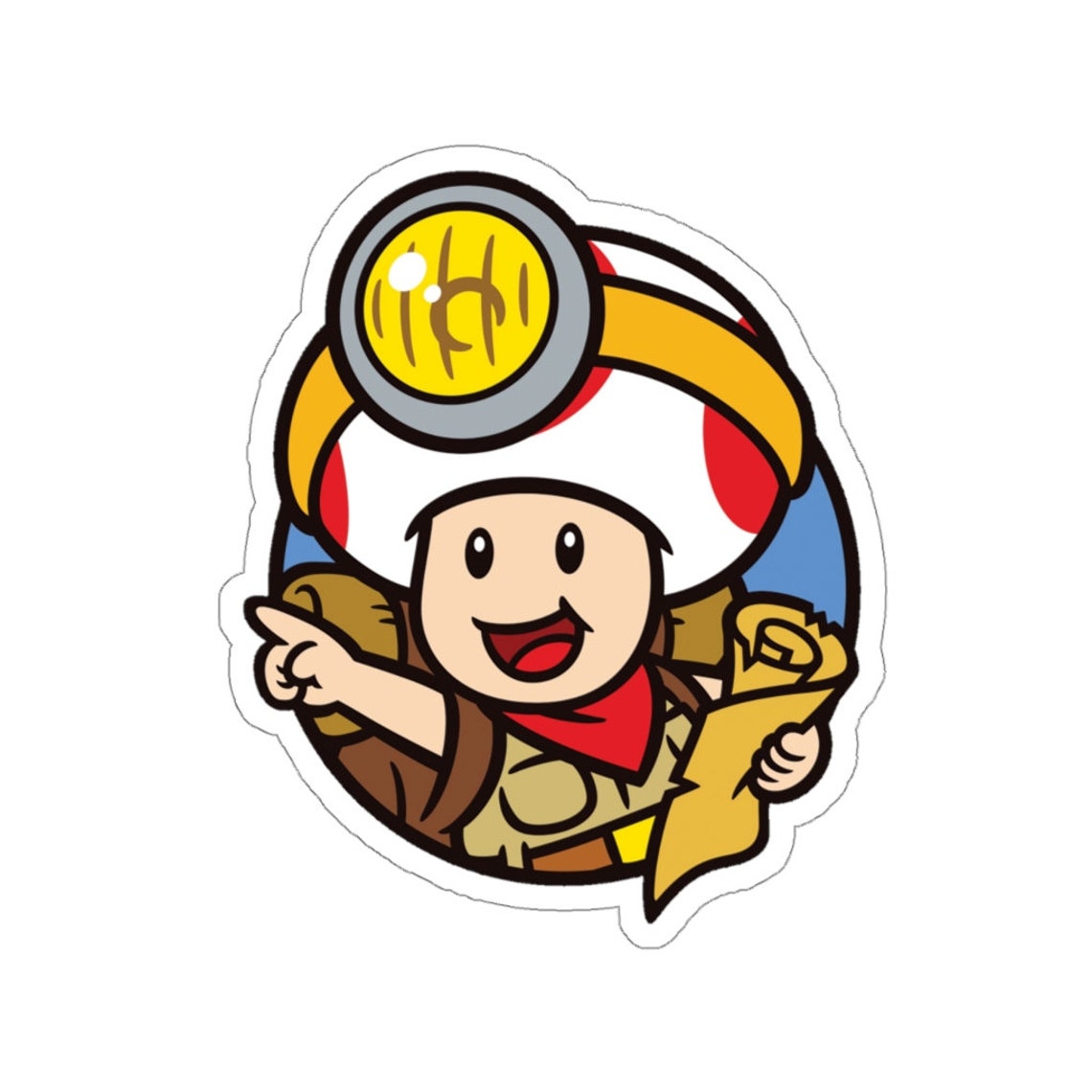 Captain Toad Super Mario 2D Art Nintendo Icon iPhone | Etsy