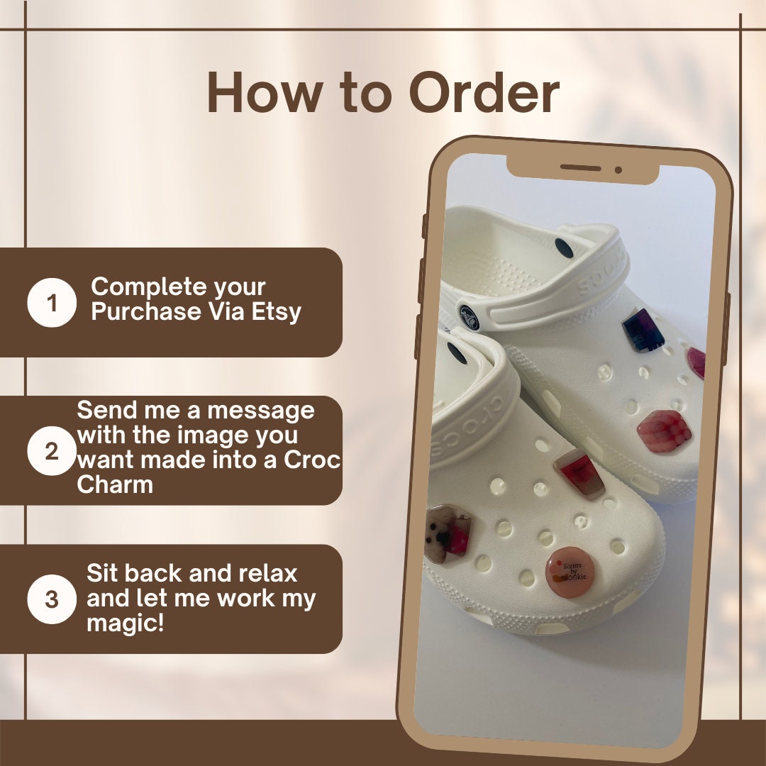 Custom Croc Charm Make Any Photo a Croc Charm - Etsy UK
