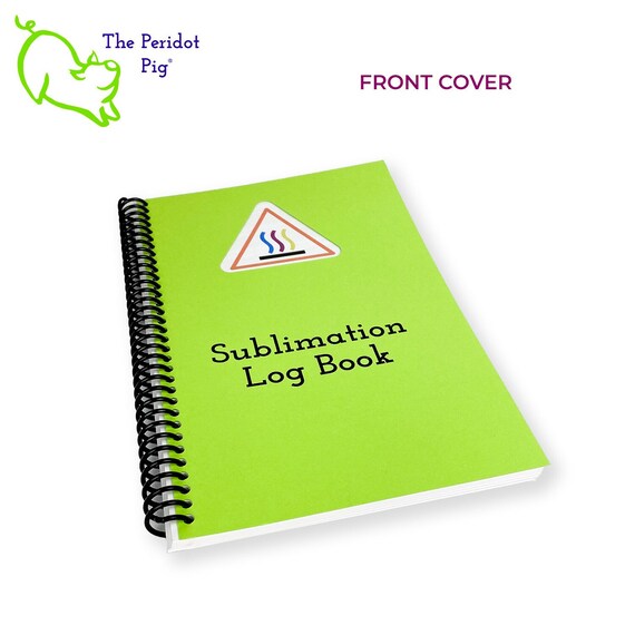 Sublimation Log Book - Etsy