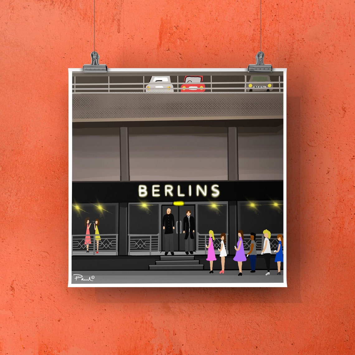 Berlins Bar Sheffield Former Nightlife Pub Print Poster - Etsy UK