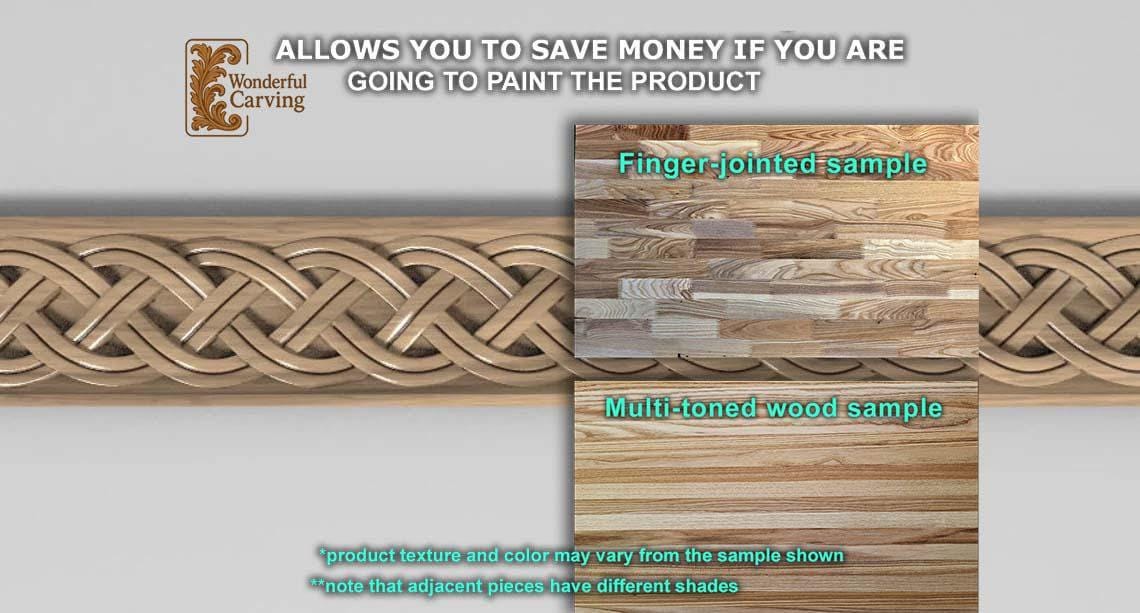 Celtic Knot Wood Molding, Handcrafted Decorative Trim (custom Sizes) - Etsy