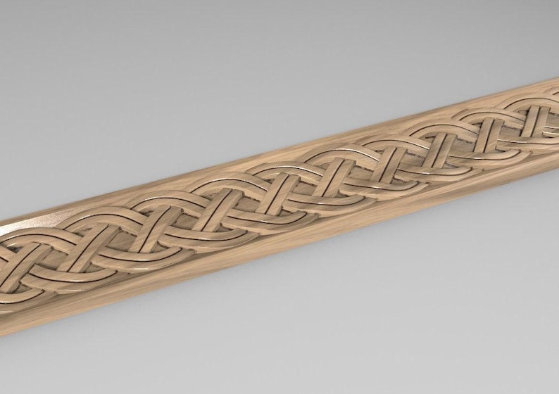 Celtic Knot Wood Molding, Handcrafted Decorative Trim (custom Sizes) - Etsy