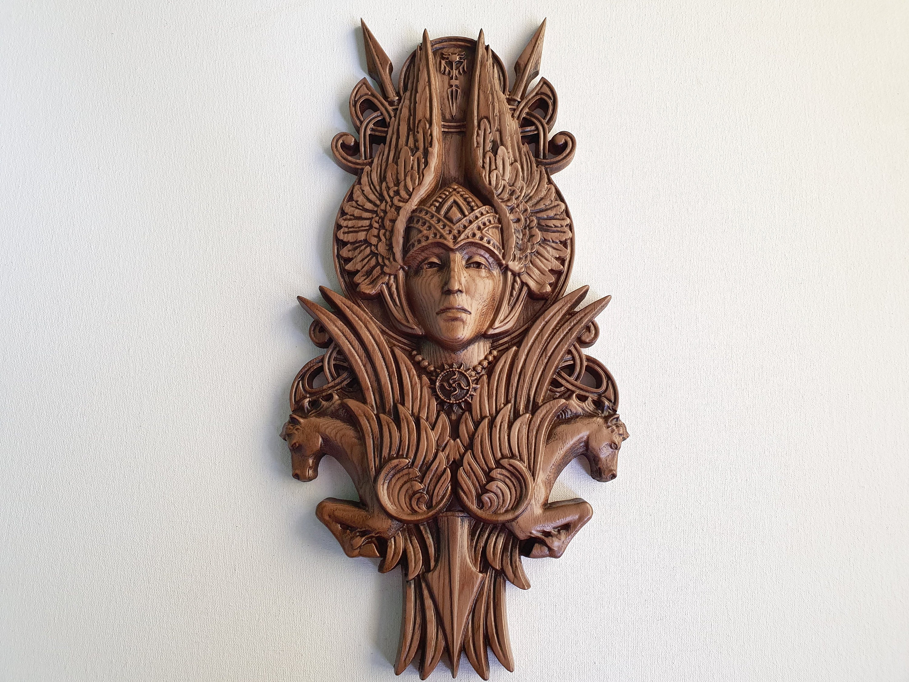 Pagan Altar. Norse Mythology.NORSE GODS STATUE. Viking style. Heathen ...