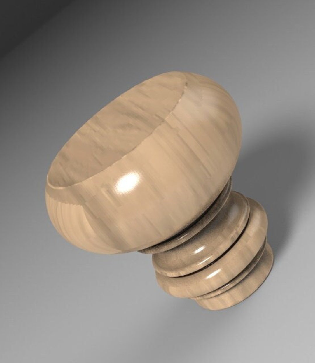 Handcrafted Wooden Furniture Leg | Traditional Fluted Design, Unpainted ...