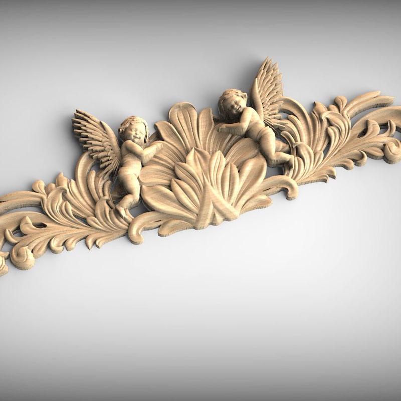Wood Carved Applique - Etsy