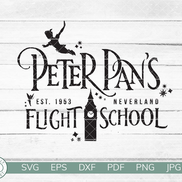 Peter Pan Svg' - Etsy
