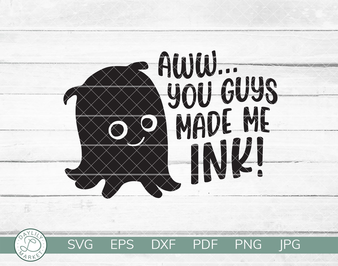 You Guys Made Me Ink SVG | Nemo Fan Shirt Design | Funny Nemo SVG ...