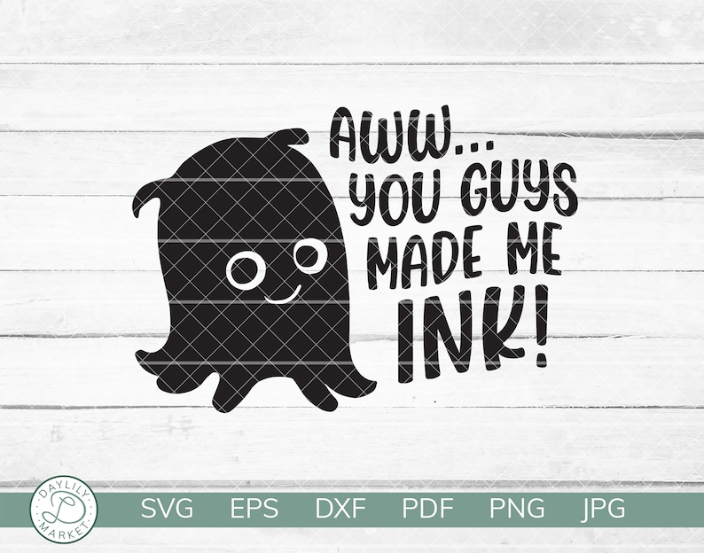 You Guys Made Me Ink SVG | Nemo Fan Shirt Design | Funny Nemo SVG ...