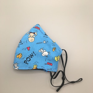 Peanuts Snoopy Charlie Brown Print Mask - Etsy