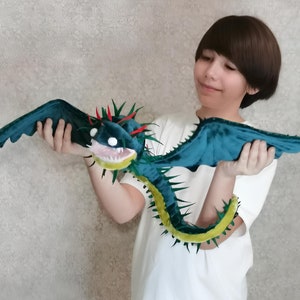 Whispering Death Plush, How to Train Your Dragon, Dragon Plush, Httyd ...