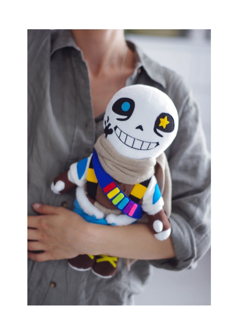 Ink Undertale Sans Plush Gamer Boyfriend Gift Kawaii - Etsy