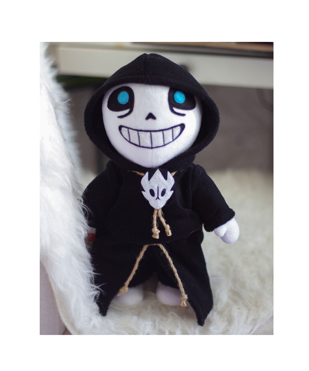 Reaper Undertale Sans Plush Gamer Boyfriend Gift Kawaii - Etsy