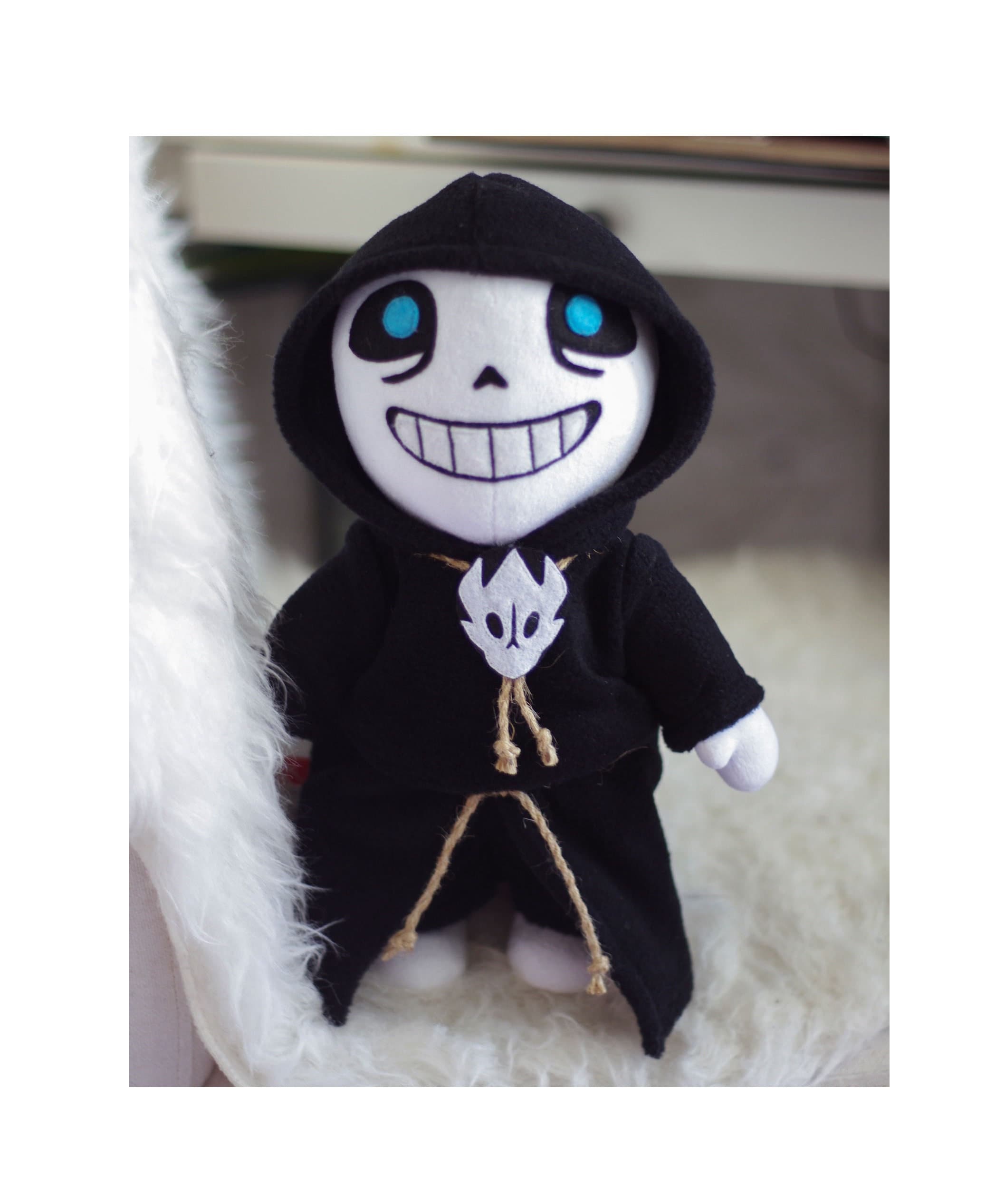 Reaper Undertale Sans Plush Gamer Boyfriend Gift Kawaii - Etsy