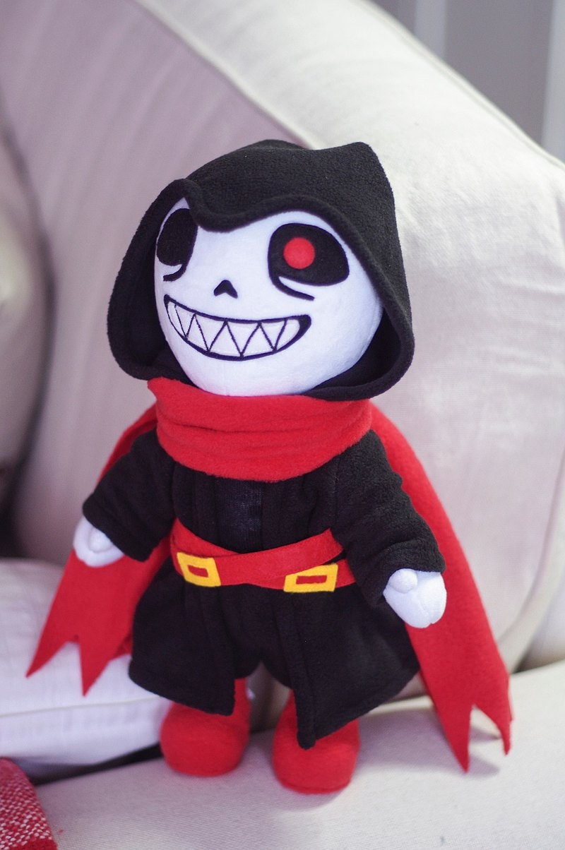 Goth Undertale Sans Plush Gamer Boyfriend Gift Kawaii - Etsy