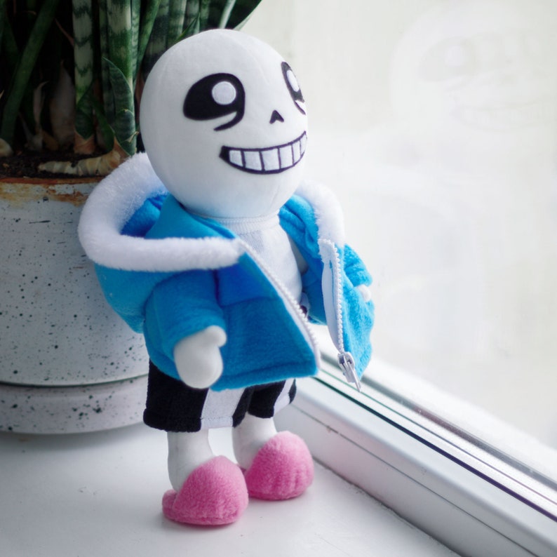 Undertale Sans Plush Gamer Boyfriend Gift Kawaii Plushie - Etsy