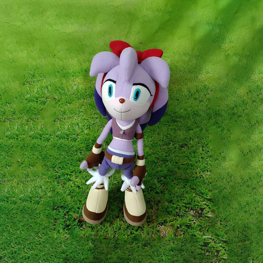 Staci Sonic Plush, Sonic the Hedgehog Plush, Stuffed Animal - Etsy