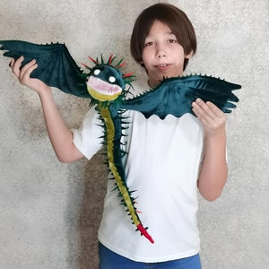 Whispering Death Plush, How to Train Your Dragon, Dragon Plush, Httyd ...