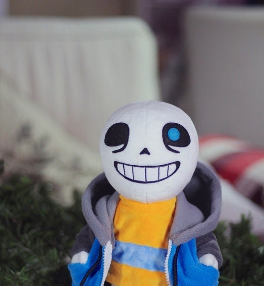 Storyspin Undertale Sans Plush Gamer Boyfriend Gift Kawaii - Etsy