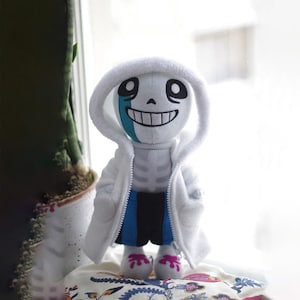 Alpha Undertale Sans Plush, Gamer Boyfriend Gift, Kawaii Plushie ...