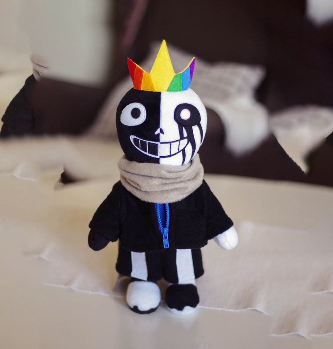 King Multiverse Undertale Sans Plush, Gamer Boyfriend Gift, Kawaii ...
