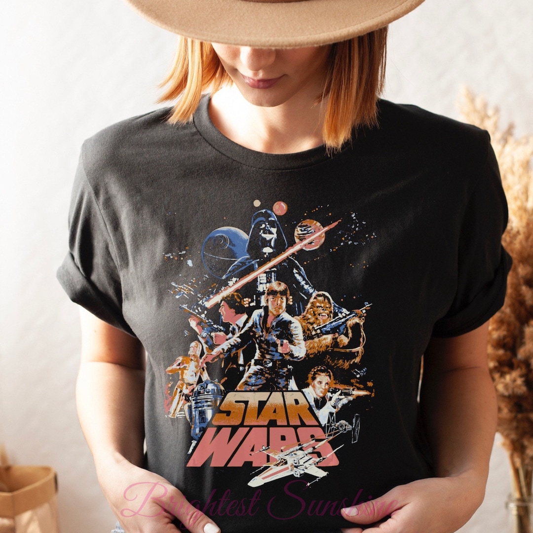 Star Wars Shirt Vintage Star Wars Shirt Star Wars T Disney - Etsy