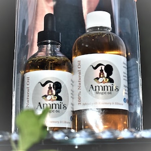 Ammi's 100% Natural Pure Hair Growth Oil With Rosemary & - Etsy