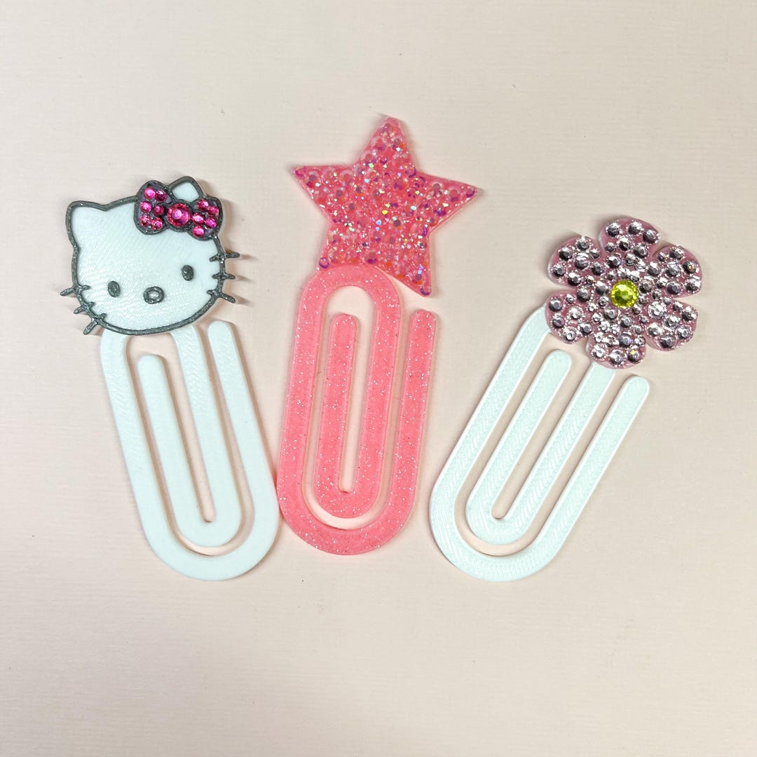 Paper Clip | Bookmark | Jumbo Paper Clip | Cute Paper Clip - Etsy