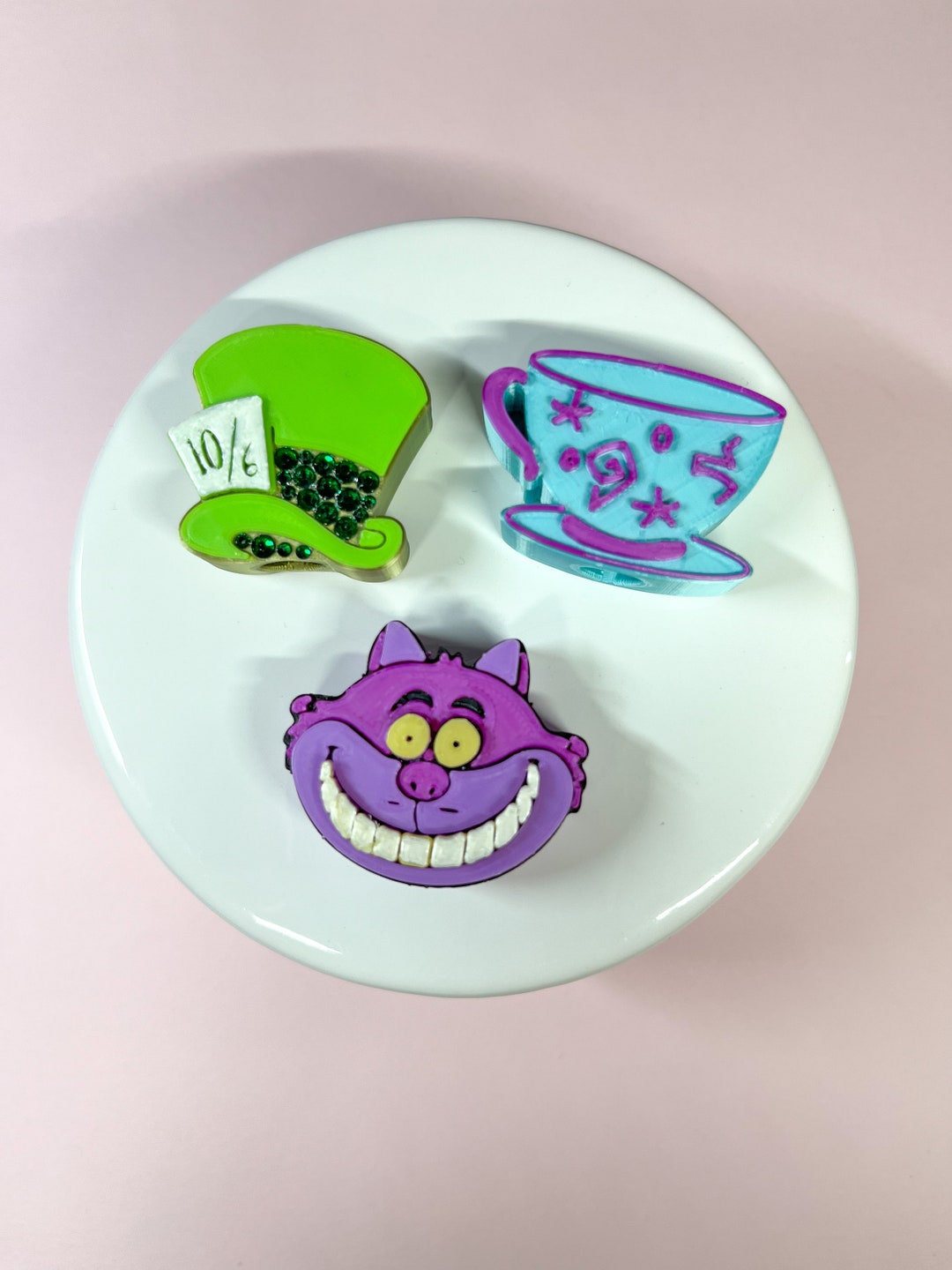 Spring Straw Toppers | Spring Straw Charms | Tea Party Straw Toppers - Etsy