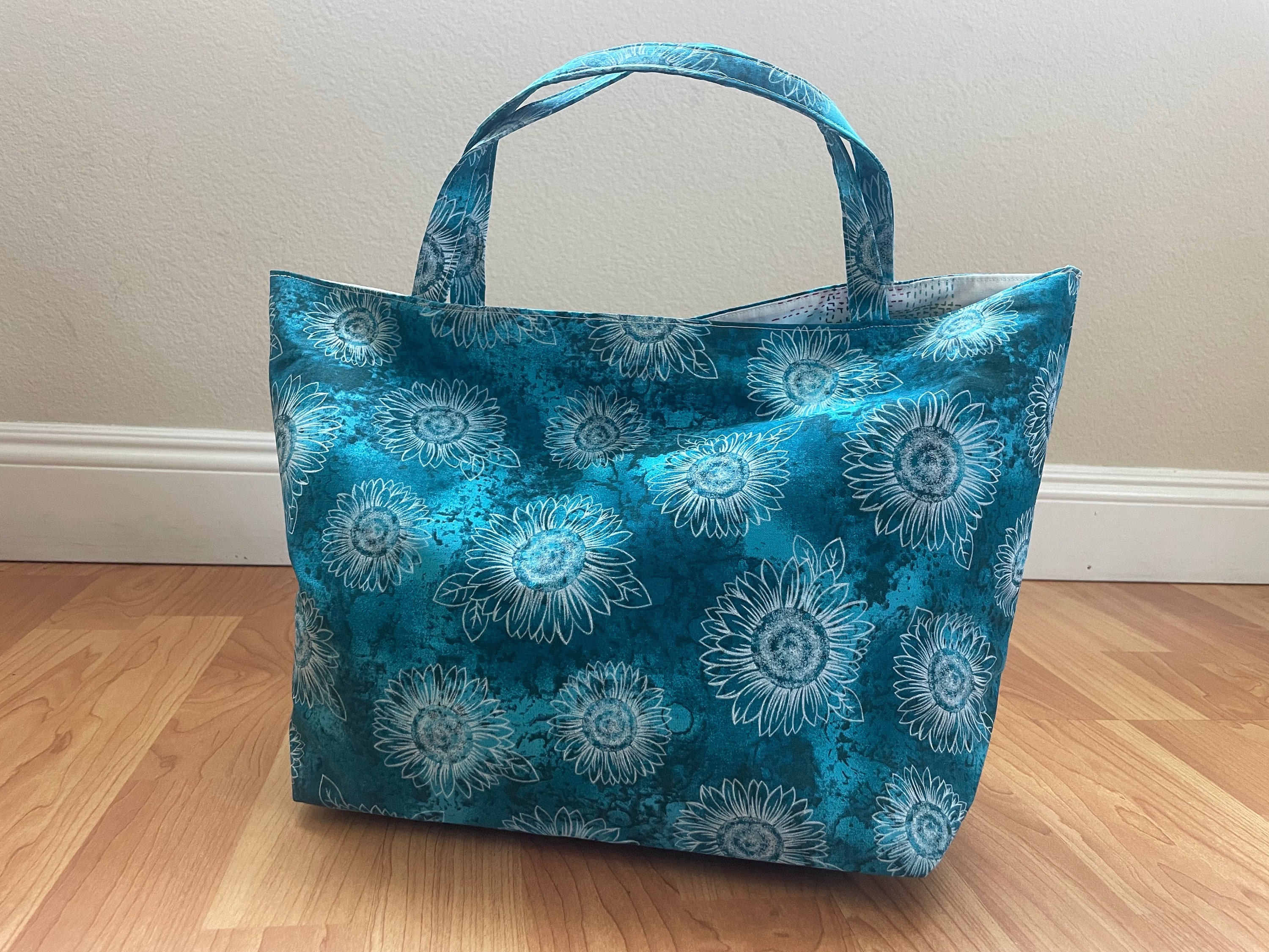 Handmade Reusable Fabric Tote Bag • Grocery Bag - Etsy