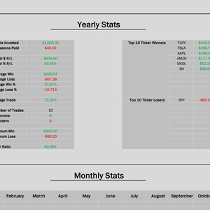 Excel Day Trading Tracker Journal Template for Options and Shares ...